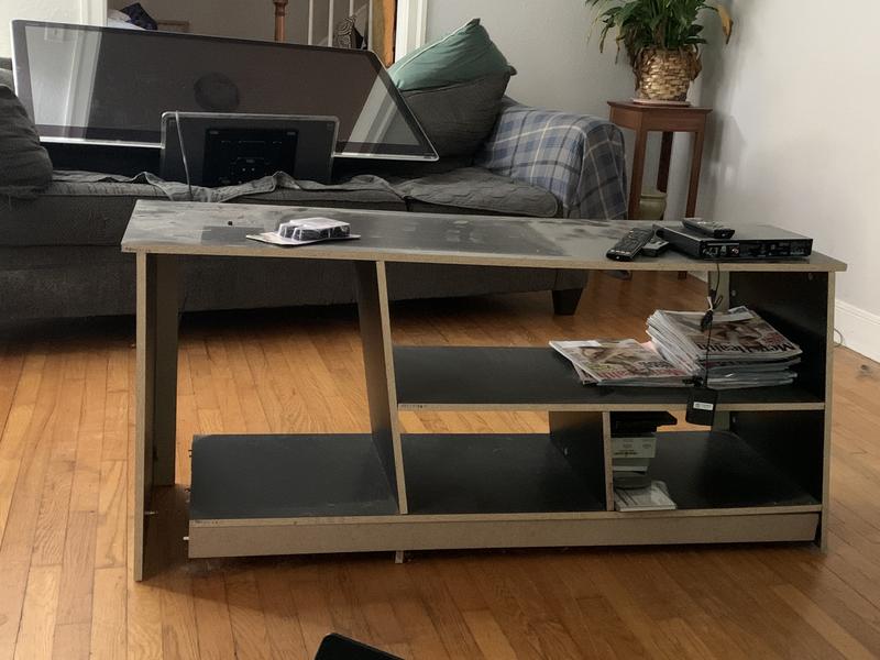 Bertolini Depot Modern/Contemporary Havana TV Stand (Accommodates TVs ...