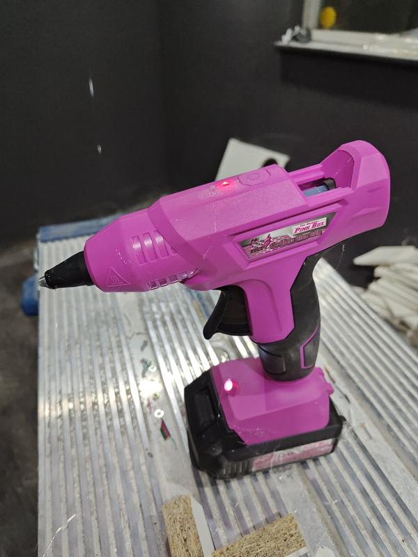 The Original Pink Box Single Temp Glue Gun with Auto Shut-Off, Comfort ...