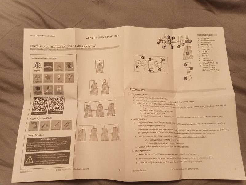 Generation Lighting Upson 5-in 1 Light Polished Chrome Modern ...