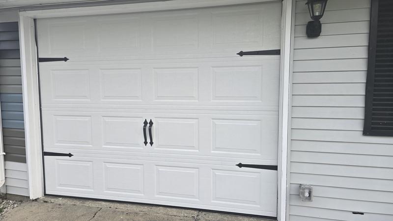 Wayne Dalton Classic Steel Model 9100 8-ft x 7-ft 9 R-Value Insulated ...