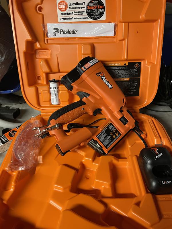 Paslode 2-in 18-Gauge Cordless Straight Brad Nailer (Battery and ...