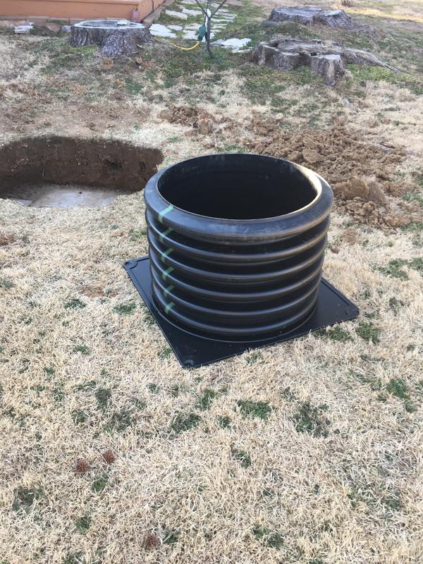 Aero-Stream 23.5 In. X 19 In. Septic Tank Riser Kit AS-R19 at Lowes.com