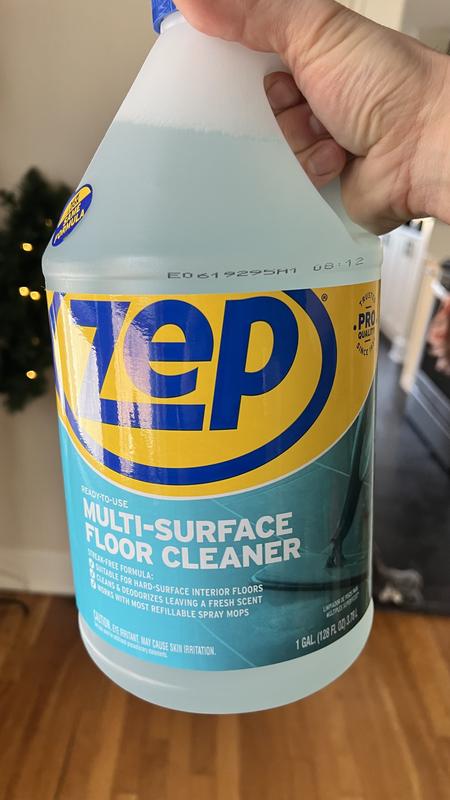 Zep 128 oz Multi-Surface Floor Cleaner RTU(Case of 4) 128-fl oz Floral ...