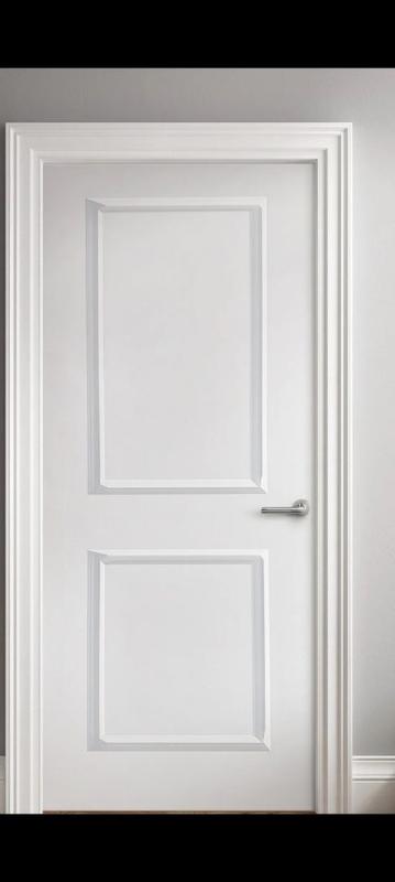OKUN Dune Brushed Champagne Gold Interior or Hall/Closet Dummy Door ...