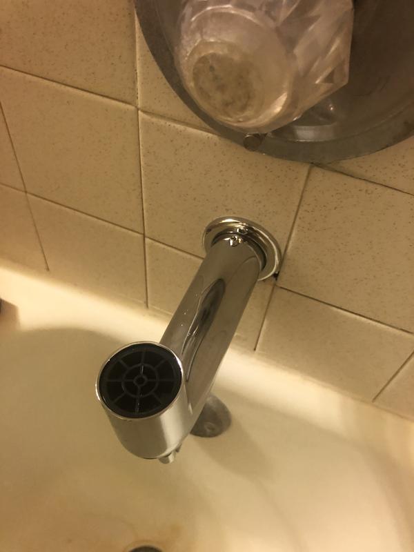 Allen and Roth Candace Matte Black 1 Handle Single Function Round ...