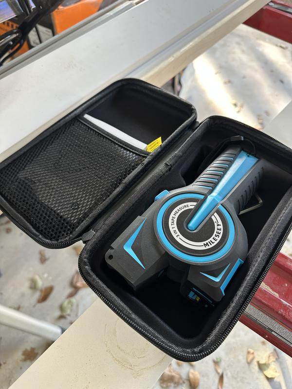 MILESEEY Black 330-ft Laser Distance Measurer, Laser Line, Calculator ...