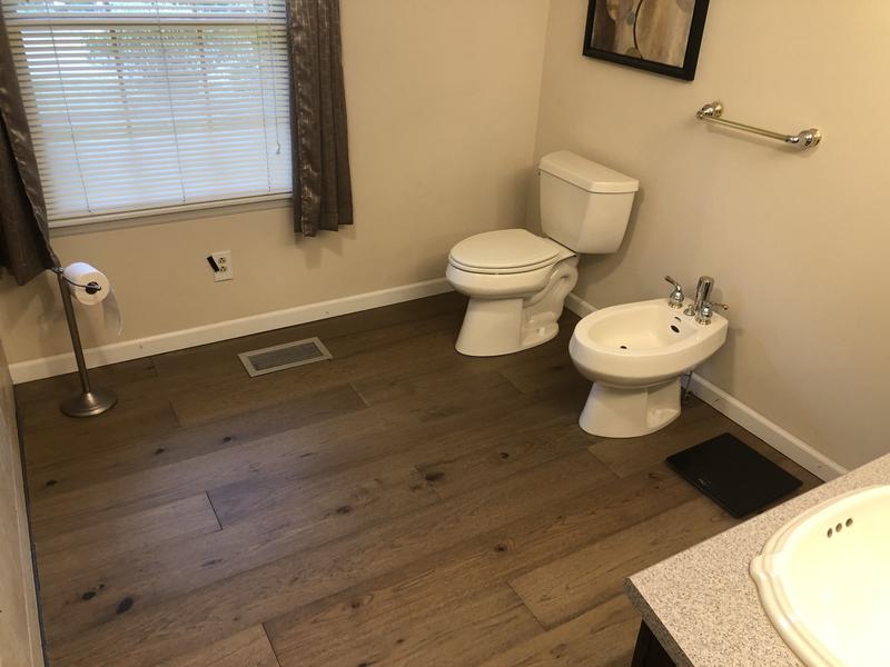 Bruce Forest Rain Calming Tea Hickory 7-7/16-in W x 1/4-in T x Varying ...