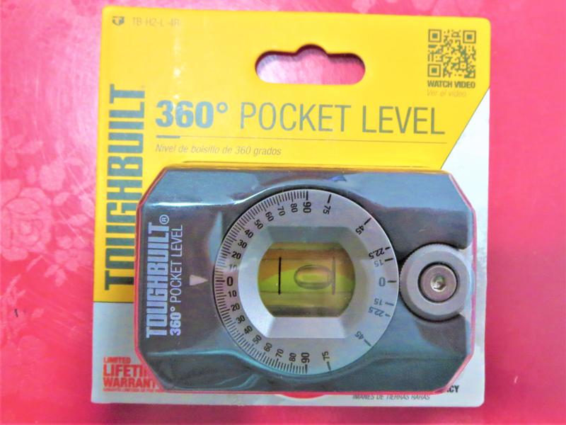TOUGHBUILT Aluminum 3.27-in 1 Vial Magnetic Pocket Level TB-H2-L-4R at ...