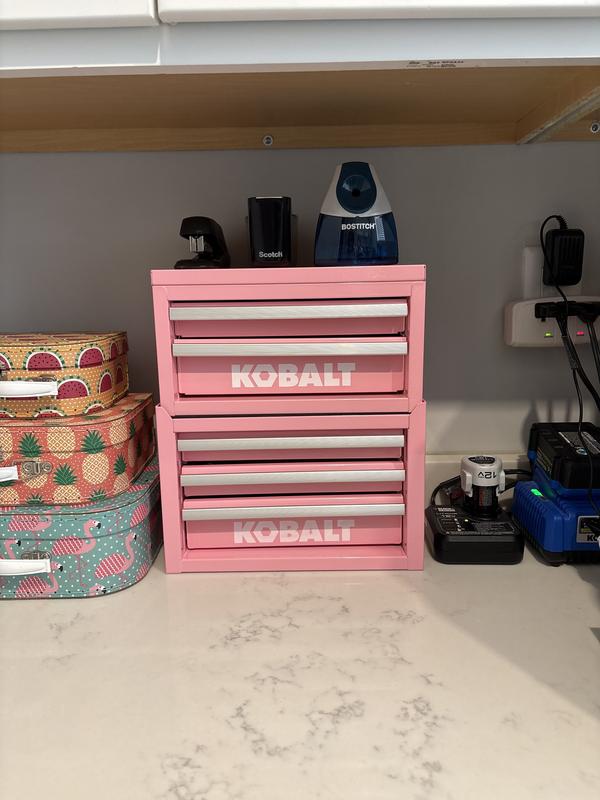 Shop Kobalt Mini Tool Box Top and Base in Blue at Lowes.com