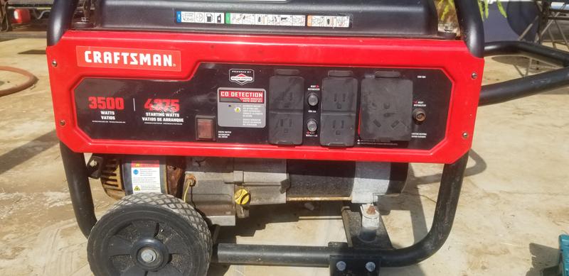 Craftsman 3500 Watt Generator
