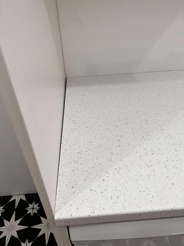 allen + roth Antiquity Solid Surface Gray Kitchen Countertop SAMPLE (4 ...