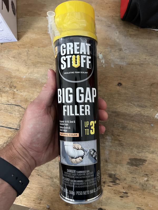 GREAT STUFF Big Gap Filler 20 oz Straw Indoor/Outdoor Spray Foam ...
