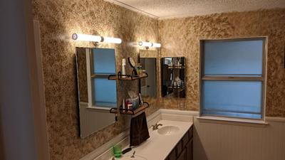 allen + roth Nukara 26-in 2-Light Brushed Nickel LED Modern ...