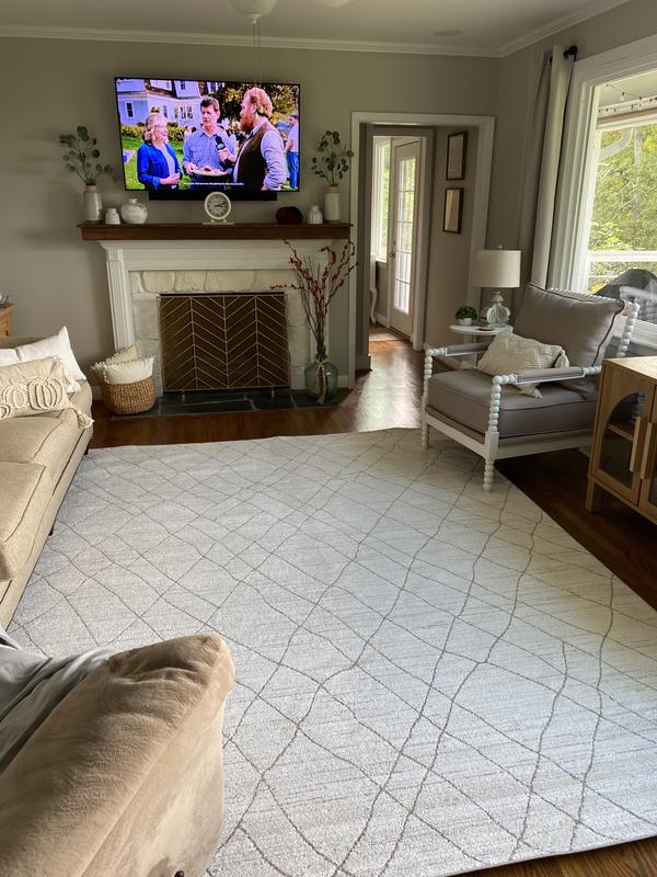 Origin 21 3 X 5 (ft) Ivory-rust Indoor Coastal Area Rug 3A-885-109 at ...