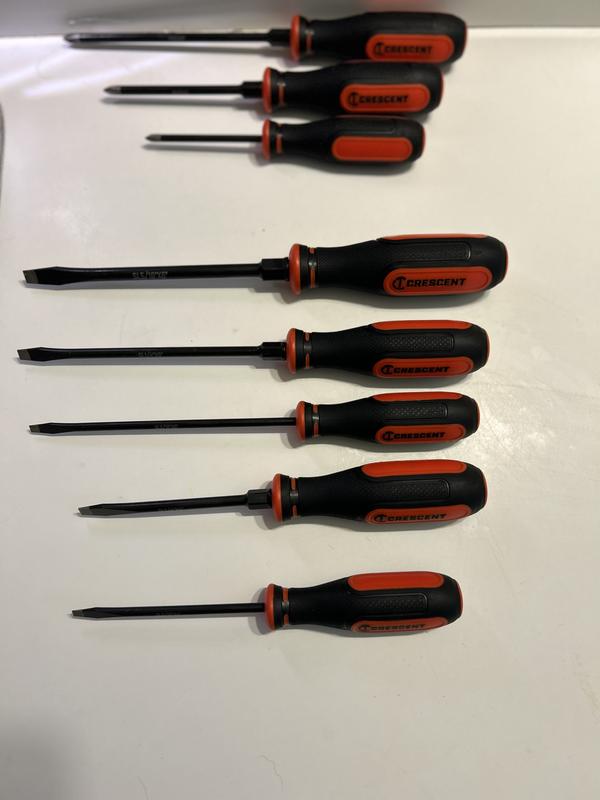 Crescent Diamond Tip 8-Piece Screwdriver Set CDT8PCSET at Lowes.com