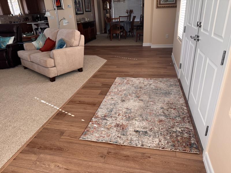 Origin 21 River Embers 5 X 8 (ft) Indoor Abstract Area Rug 670623 at ...