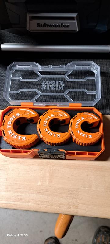 Klein Tools C-Style Copper Tubing Cutter Set, 3-Piece in the Pipe ...