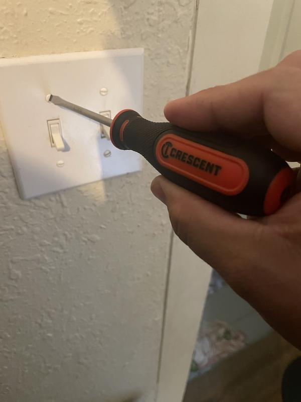Crescent 4-Piece Slotted Screwdriver Set CSSET4PC at Lowes.com