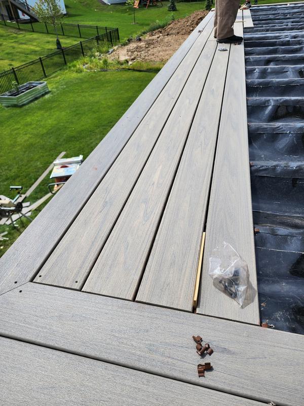 Trex Transcend Lineage 1-in x 6-in x 16-ft Biscayne Square Composite ...