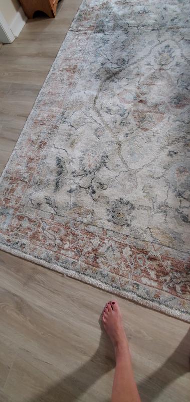 allen + roth with STAINMASTER Blue Himalayan Dream 2 X 8 (ft) Blue ...