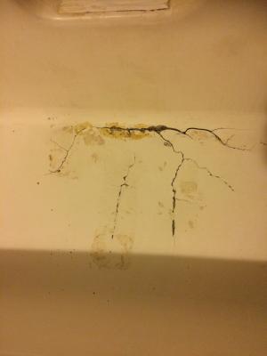 NuTub White Bathtub Inlay Kit - PVC/CPVC Material - Repairs Leaks ...