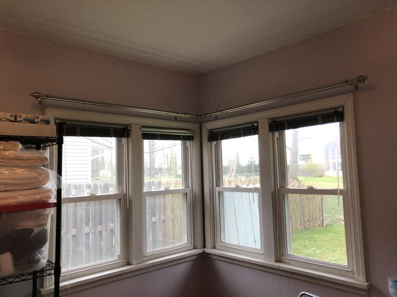 Hart & Harlow Pyramid 13/16-in#65279 double 120-in to 170-in Satin ...