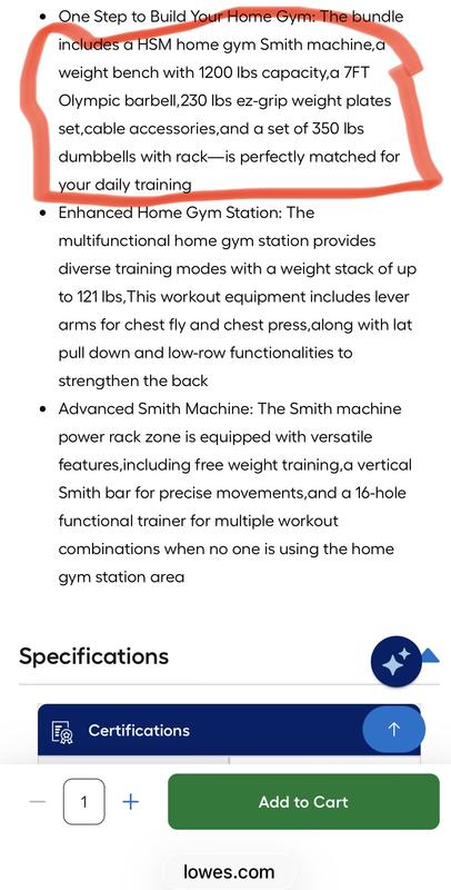 Mikolo Smith Machine Power Cage- Multi-Function Home Gym System with ...