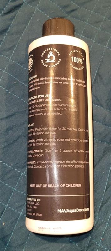 MAV AquaDoc 16-oz Low Odor Spa Defoamer Spa Balancer AQUADEFOAMER-2 at ...