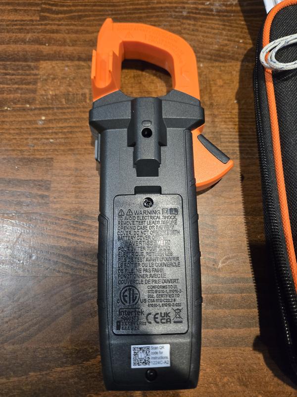 Klein Tools 600A AC/DC Auto-Ranging TRMS Clamp Meter with Worklight in ...