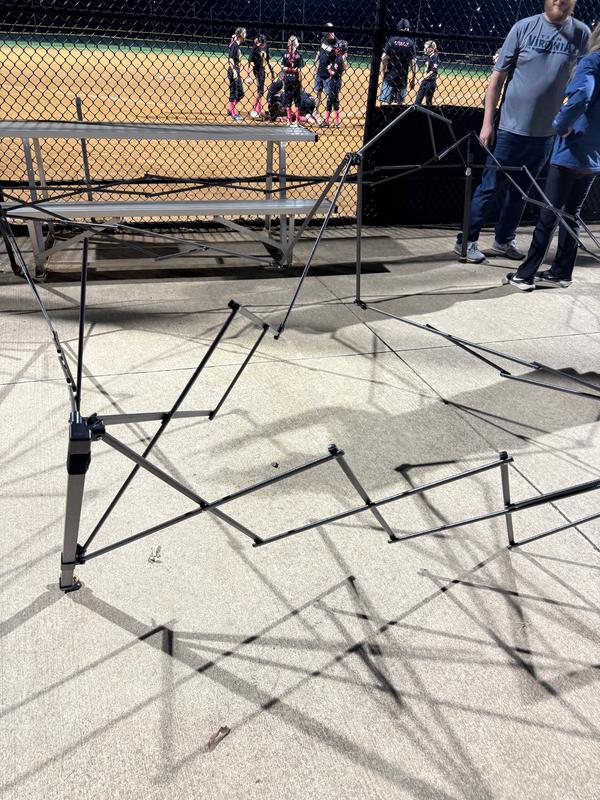 Grearden 10-ft x 10-ft Square Black Pop-up Canopy PTSZ5001-BL at Lowes.com