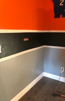 RELIABILT 13/32-in x 5-1/4-in x 12-ft Primed MDF 610 Baseboard Moulding ...