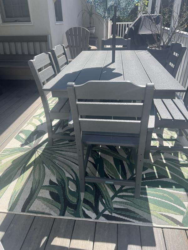 allen + roth with STAINMASTER Palm Leaf 2 X 6 (ft) Green Outdoor ...