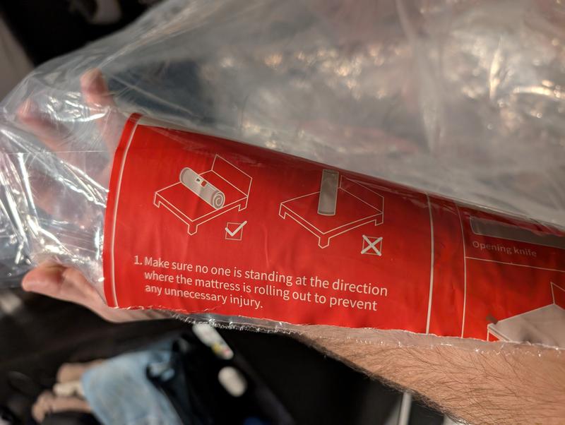 Ifluous 10-in Medium King Hybrid Memory Foam/Coil Blend Mattress in a ...