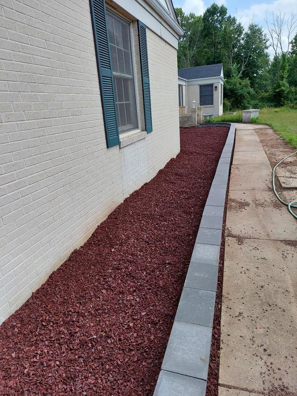 Belgard 2-in H x 12-in L x 8-in D Gray Concrete Retaining Wall Cap ...