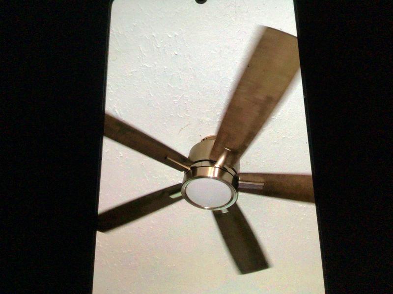 Shop Harbor Breeze Chandler 52-in Brushed Nickel Smart Ceiling Fan with ...