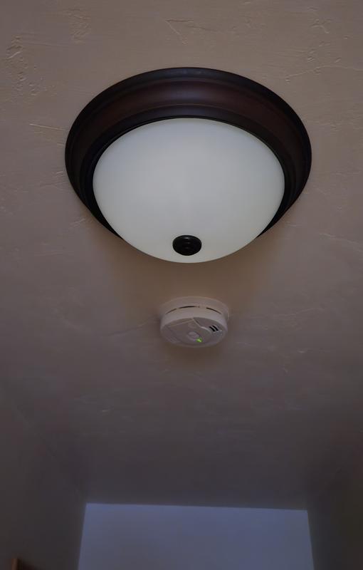 Project Source 13-in Bronze Indoor LED Flush Mount Light with Frosted ...