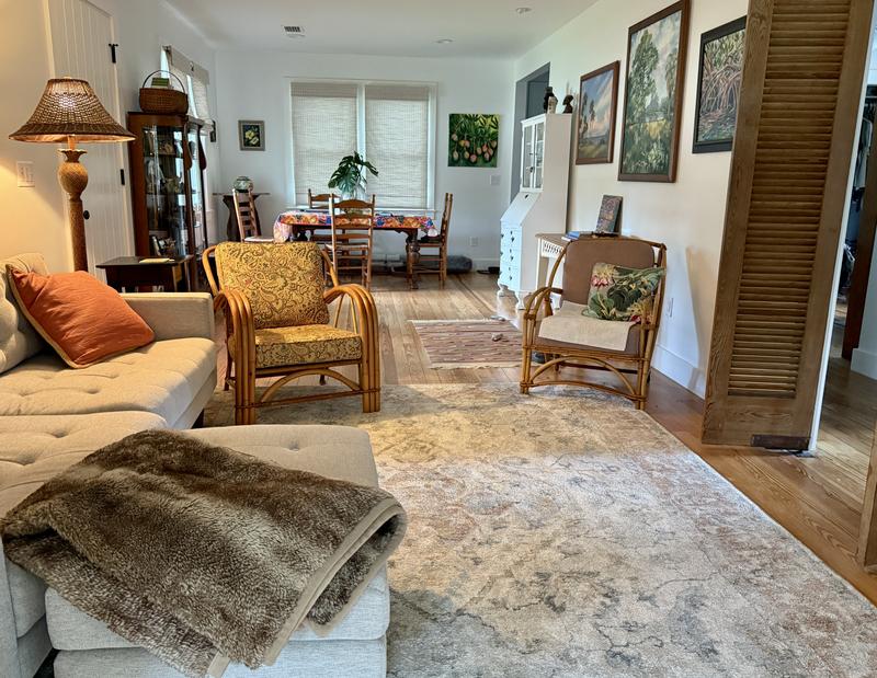 allen + roth with STAINMASTER Himalayan Dream 6 X 9 (ft) Cream Indoor ...