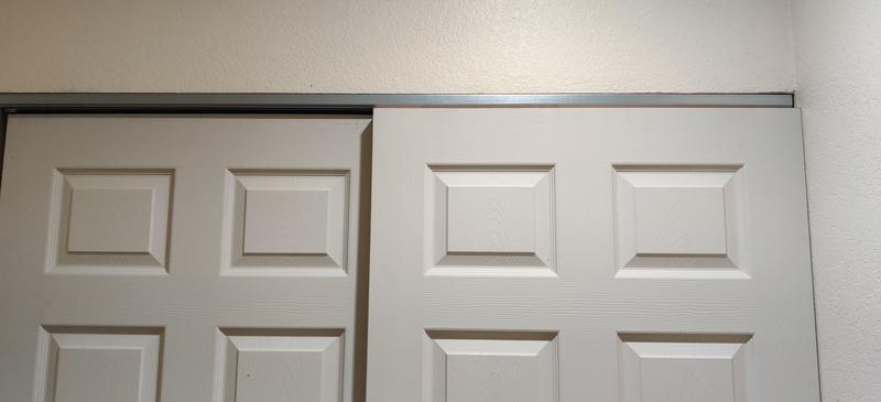 National Hardware 8-Piece 60-in Bi-pass Door Sliding Closet Door Track ...