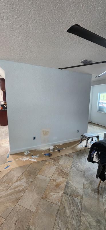 Valspar Reserve Satin Ocean Storm 4004-2b Latex Interior Paint + Primer ...