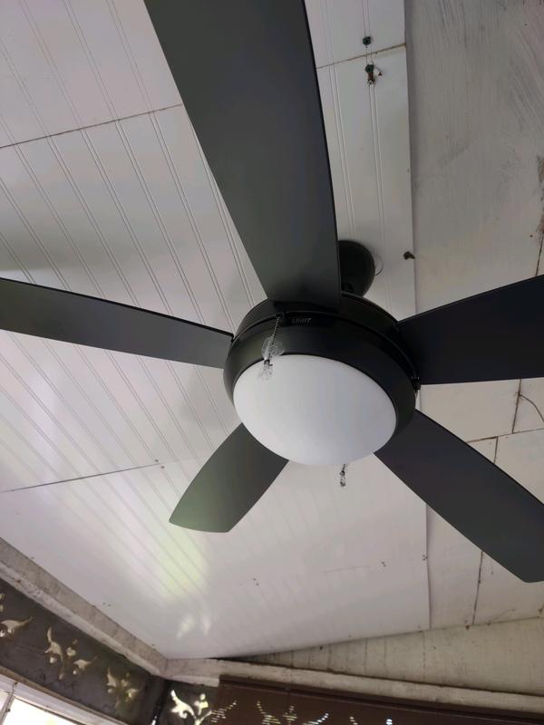 Generation Lighting Discus 52-in Brushed Steel with Brushed Steel ...