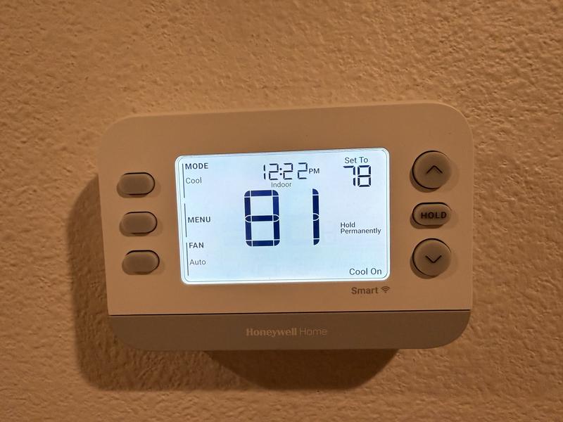 Honeywell Home White Smart Compatible Thermostat with Wi-Fi ...