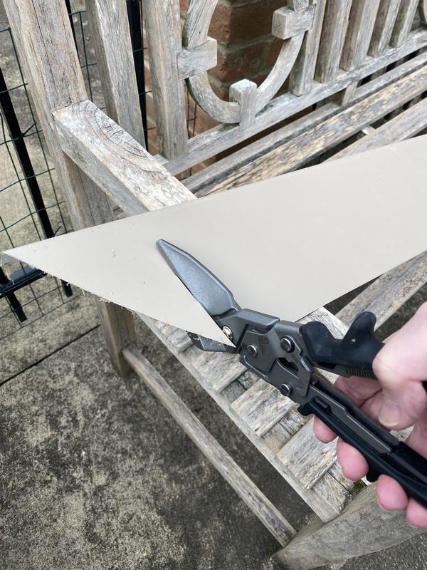 TOUGHBUILT Aviation Offset Alloy Steel Straight Long Cut Offset Snips ...