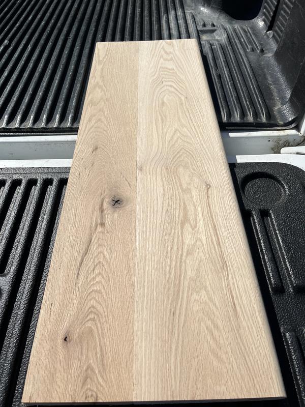 emark Solid wood stair treads 11.5-in L x 36-in W x 1-in T Unfinished ...