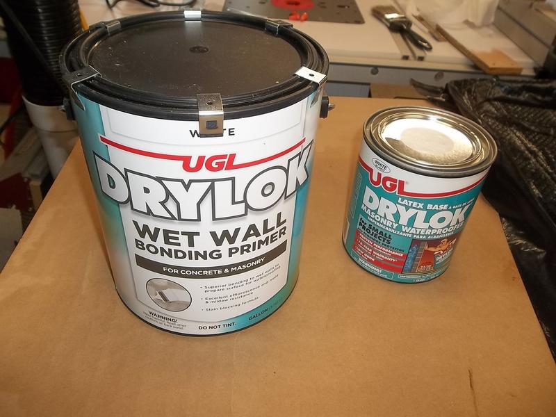 DRYLOK White Acrylic Interior/Exterior Wet Wall Bonding, 58% OFF