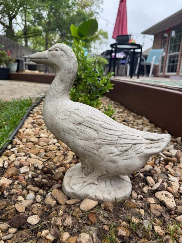 Athens Stonecasting 14-in H x 16-in W Brown Animal Garden Statue in the ...