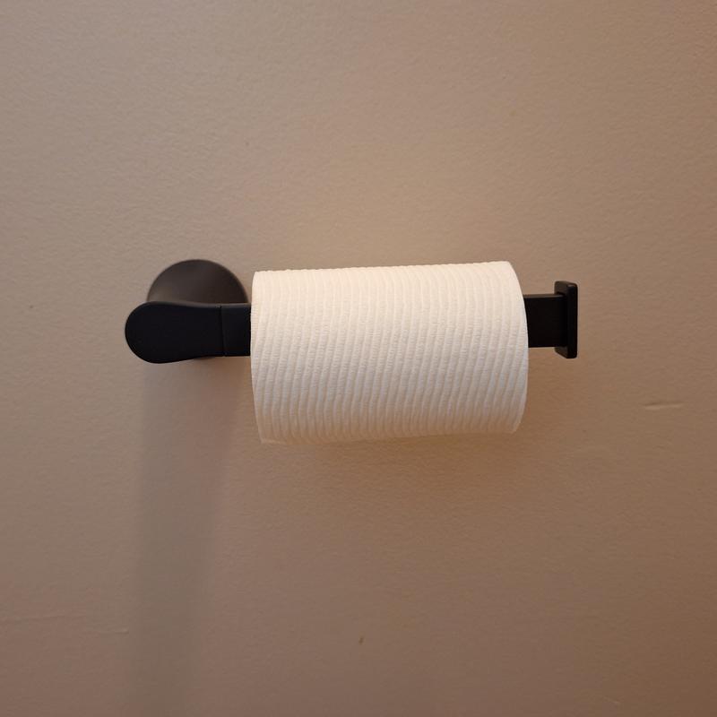 Origin 21 3-Piece Candace Matte Black Decorative Bathroom Hardware Set ...