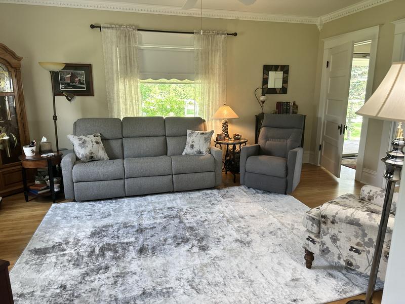 Livabliss Wanderlust 2 X 3 (ft) Charcoal Indoor Abstract Area Rug ...