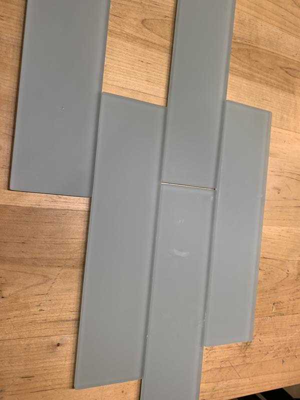 Apollo Tile Colorway Abalone Gray 3-in x 12-in Matte Glass Brick Look ...