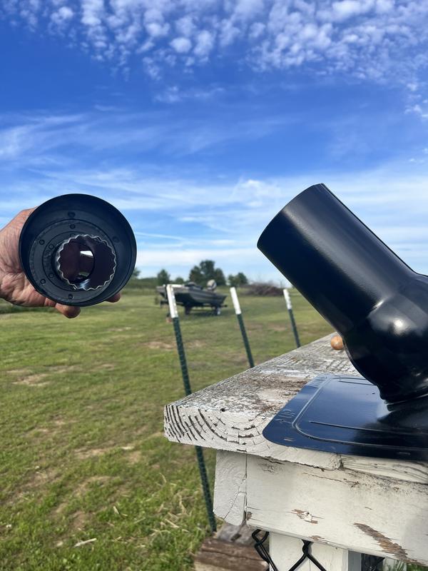 Master Flow Pivot 1-1/2-in x 8.41-in Galvanized steel Vent and Pipe ...