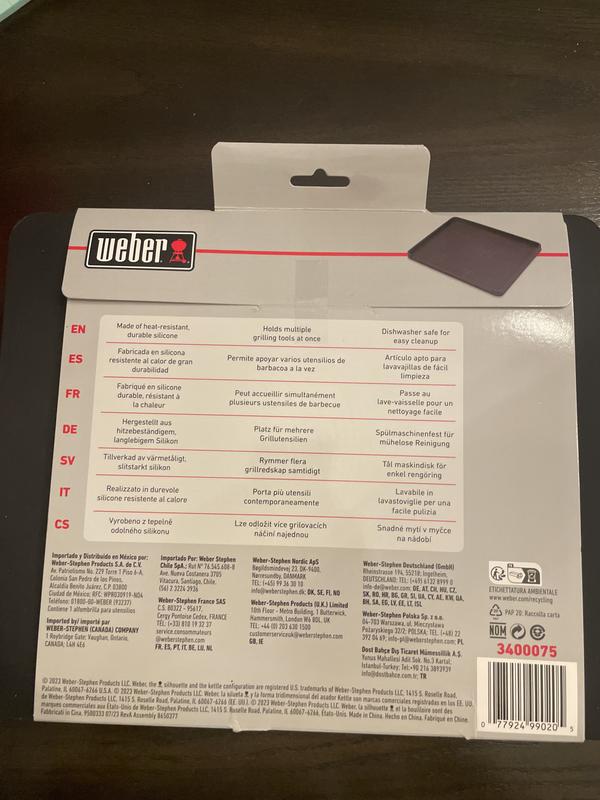 Weber Silicone Utensil Resting Pad 3400075 at Lowes.com